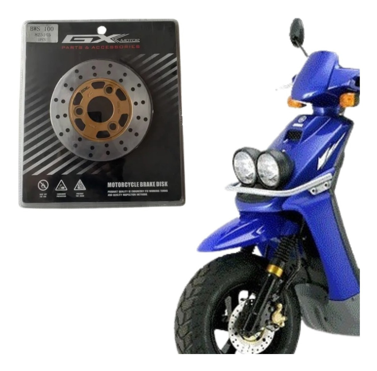 Disco Freno Delantero Yamaha Bws100 Bws 100 2 Tiempos - Mercleta